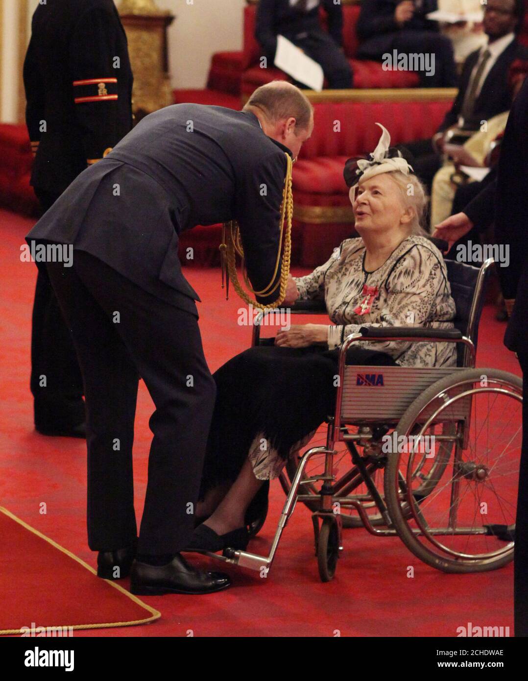 Rose Cory from London is made an MBE (Member of the Order of the ...