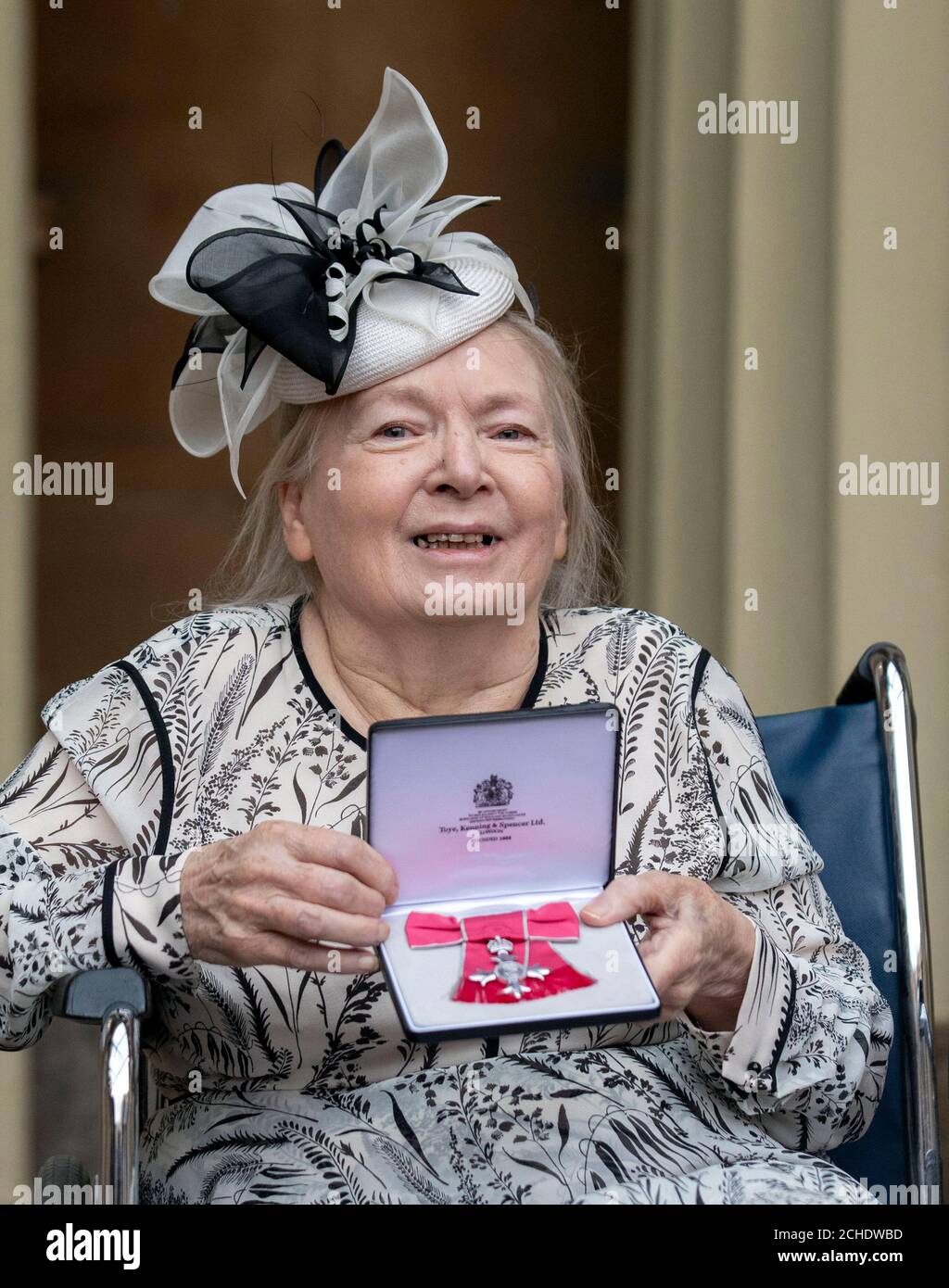 Rose Cory after she received her Member of the Order of the British ...