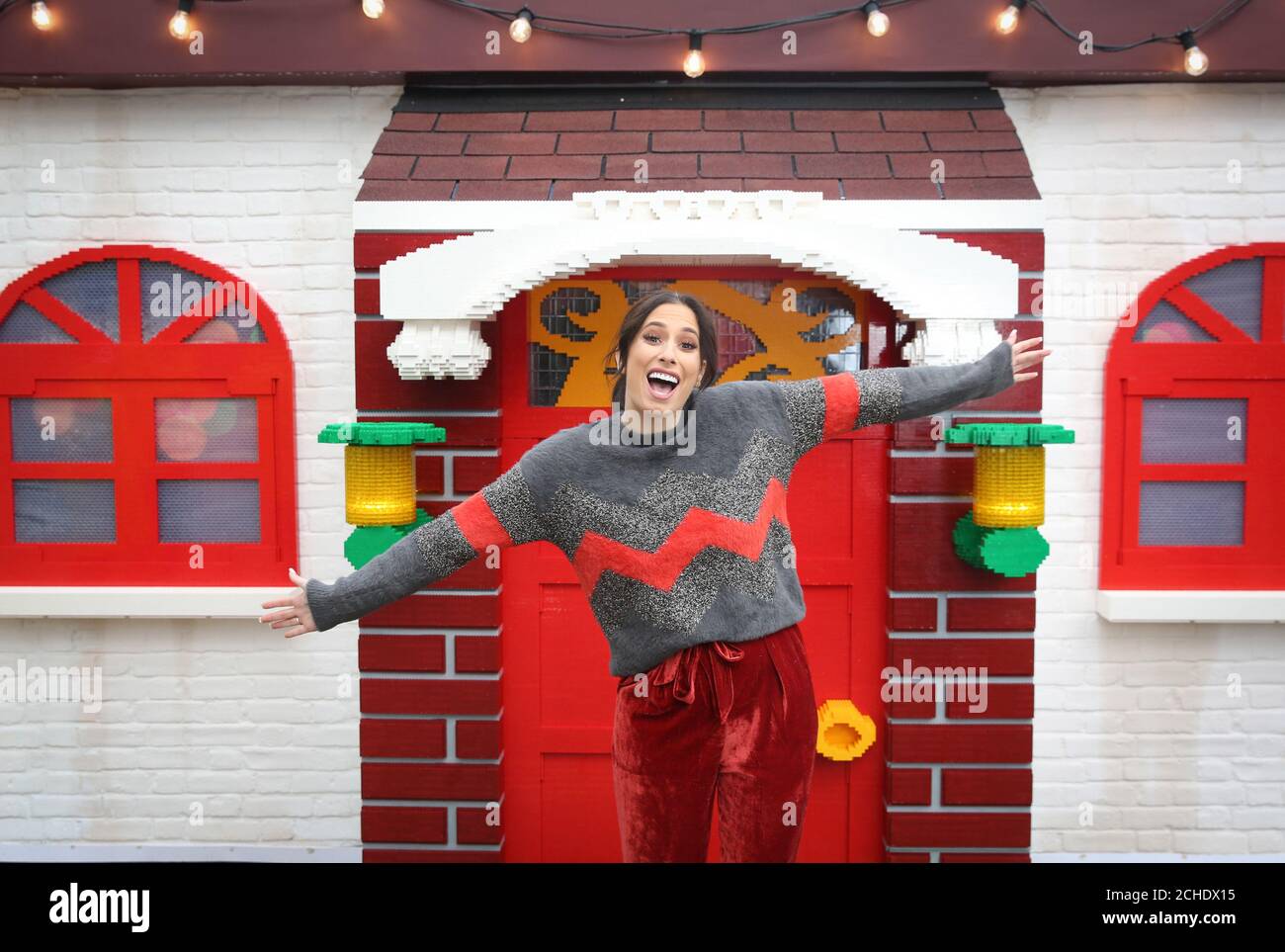 Stacey Solomon visits the LEGO Imaginarium, which is open for this ...