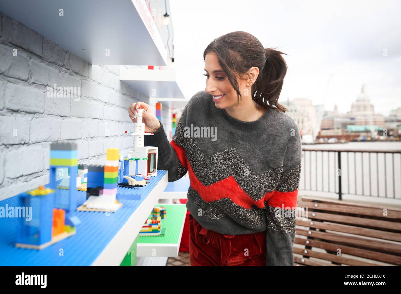 Stacey Solomon visits the LEGO Imaginarium, which is open for this ...