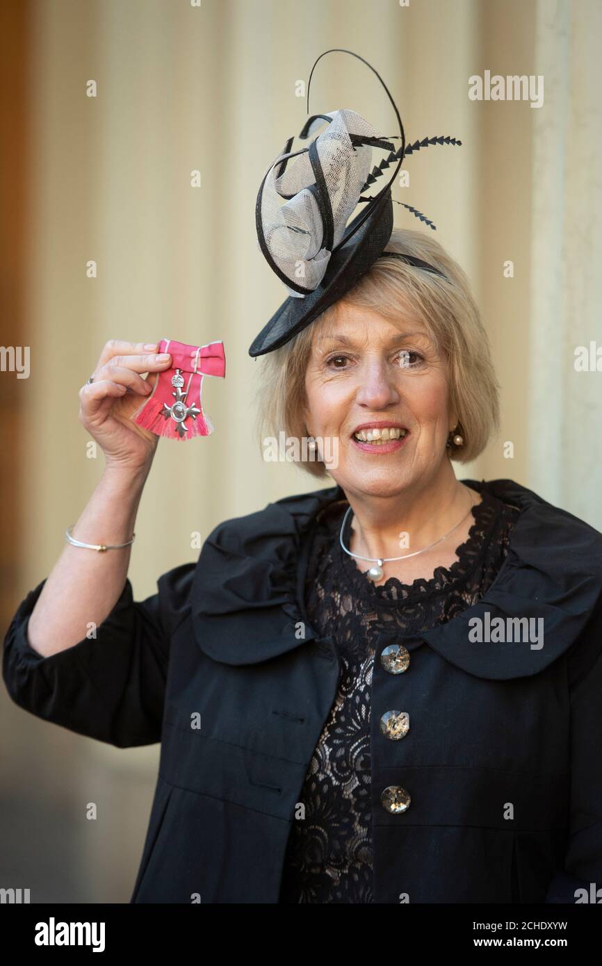 Margaret McCabe with her MBE (Member of the Order of the British Empire ...