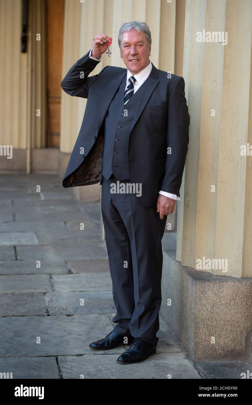 Timothy Bentinck with his MBE (Member of the Order of the British ...