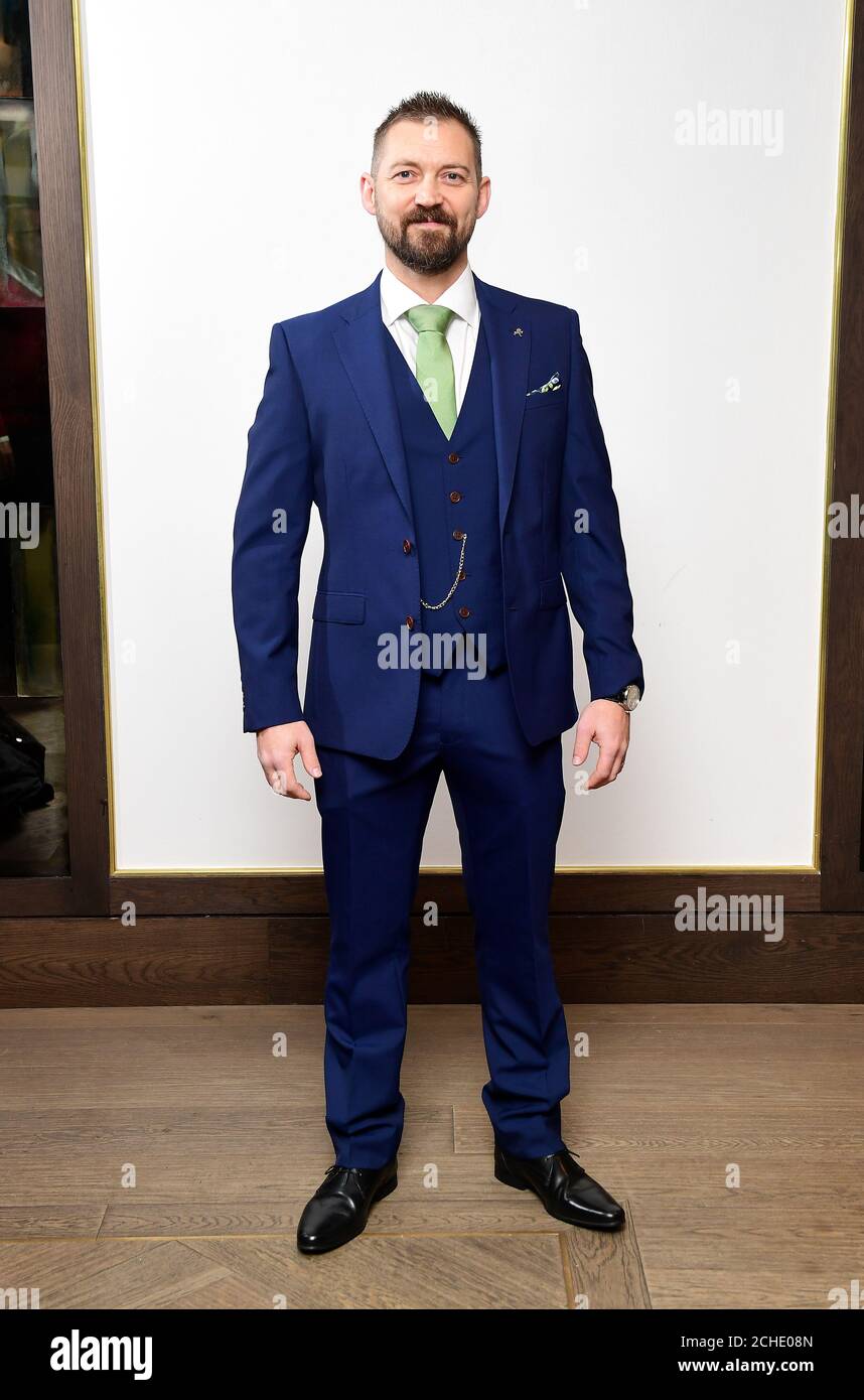 Lee Shone attending the Critics Circle Film Awards nominations held at ...