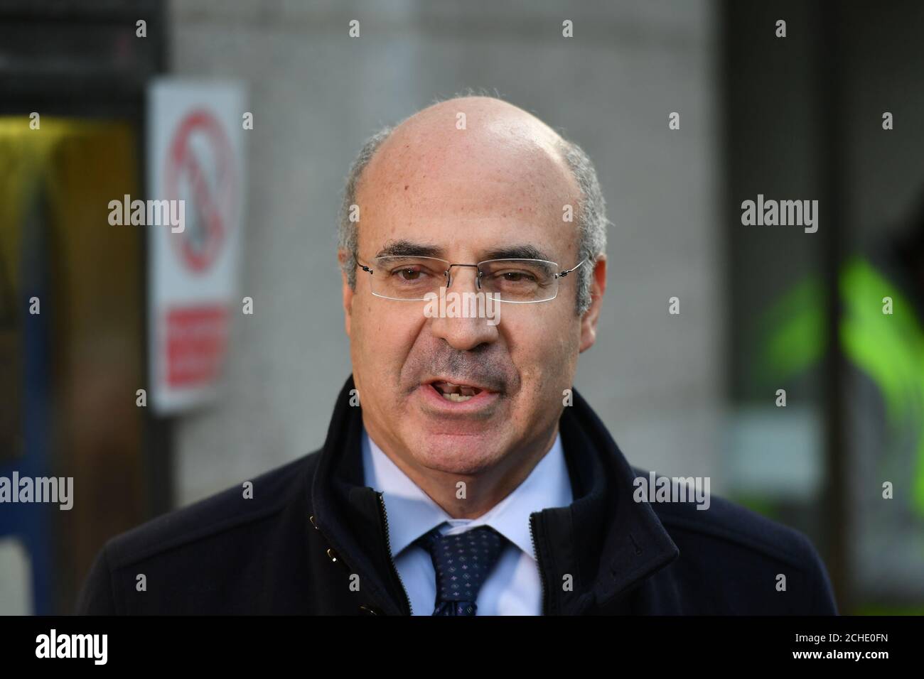 Anti-corruption campaigner Bill Browder speaking to the media outside ...