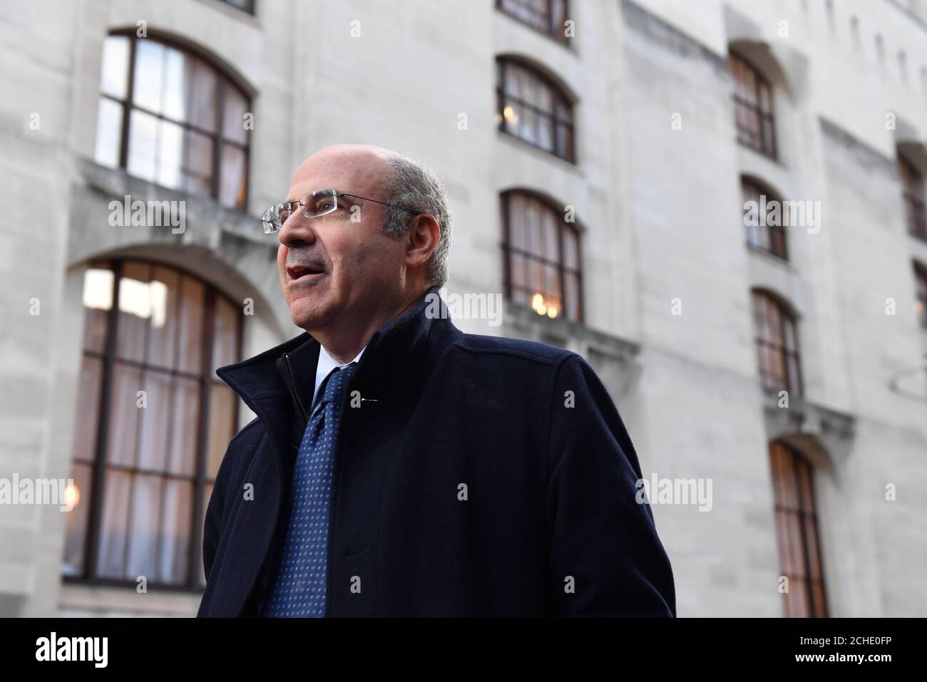Anti-corruption campaigner Bill Browder speaking to the media outside ...