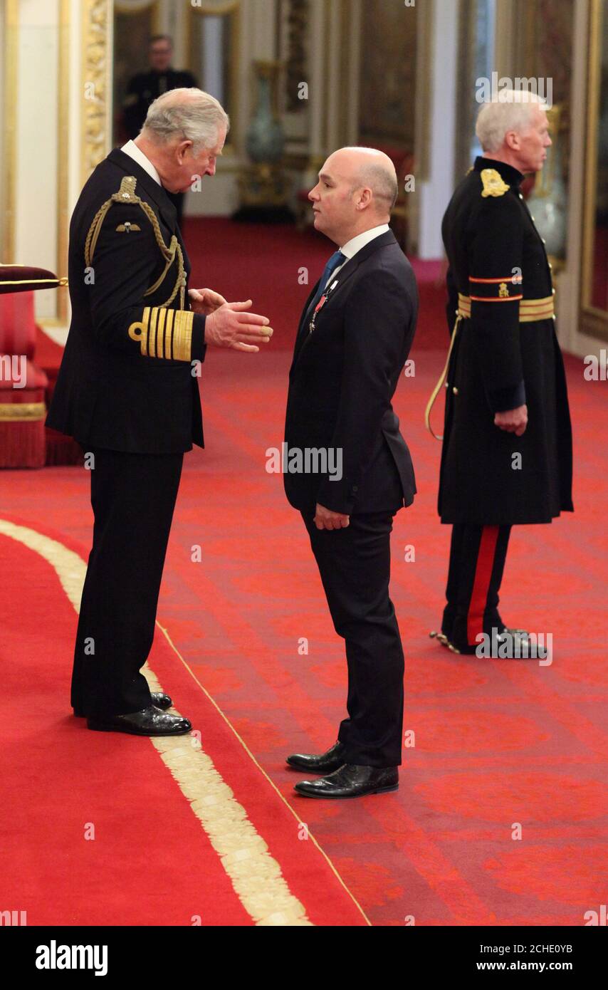 Alexander Mustard is made an MBE (Member of the Order of the British ...