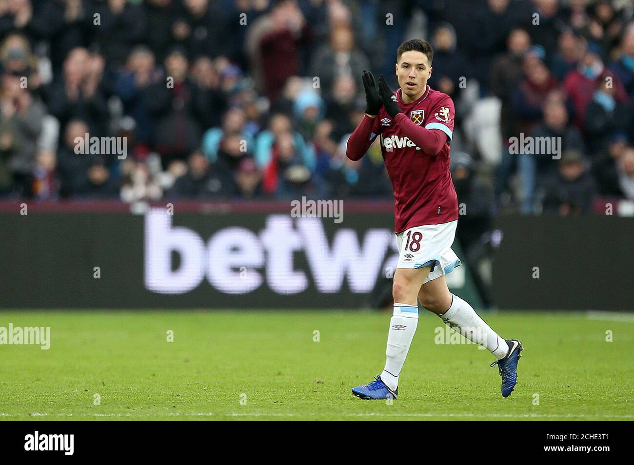 West ham uniteds samir nasri hi-res stock photography and images - Alamy