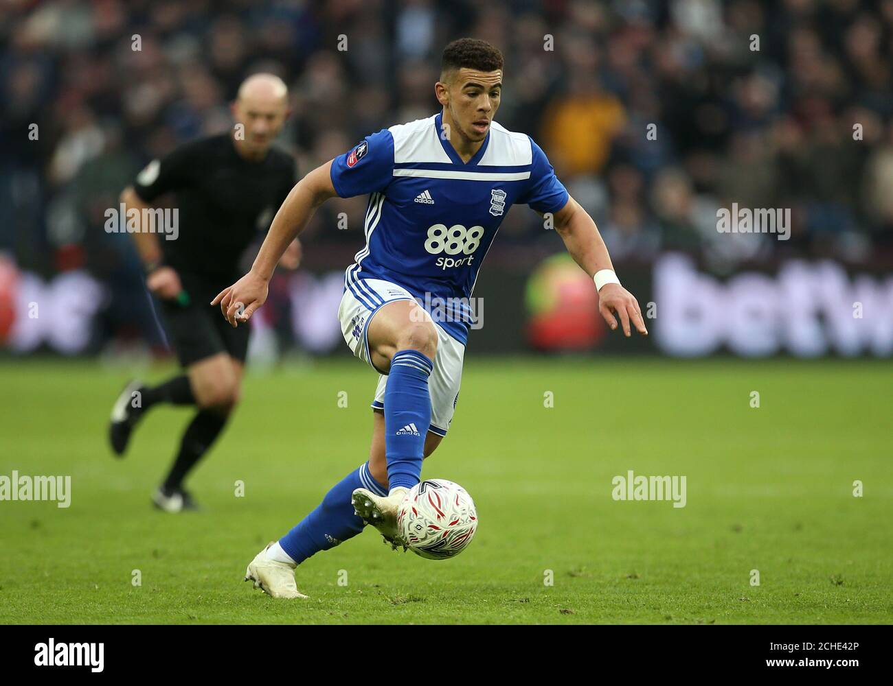 Birmingham City's Che Adams during the Emirates FA Cup, third round ...