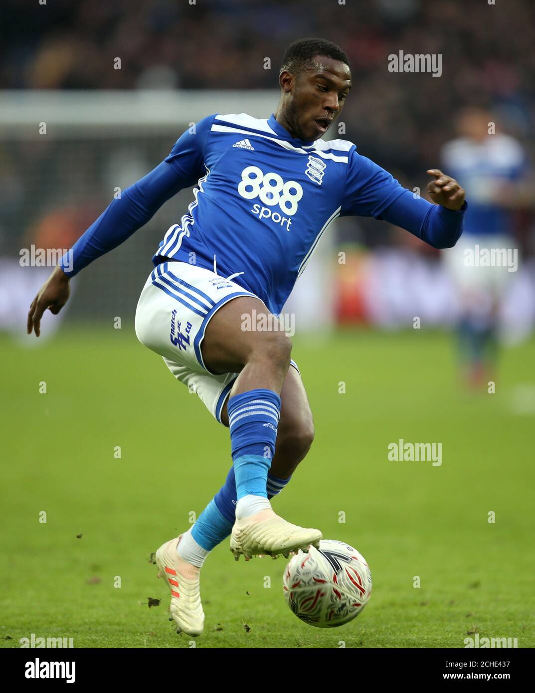 Birmingham citys josh dacres cogley emirates fa cup hi-res stock ...