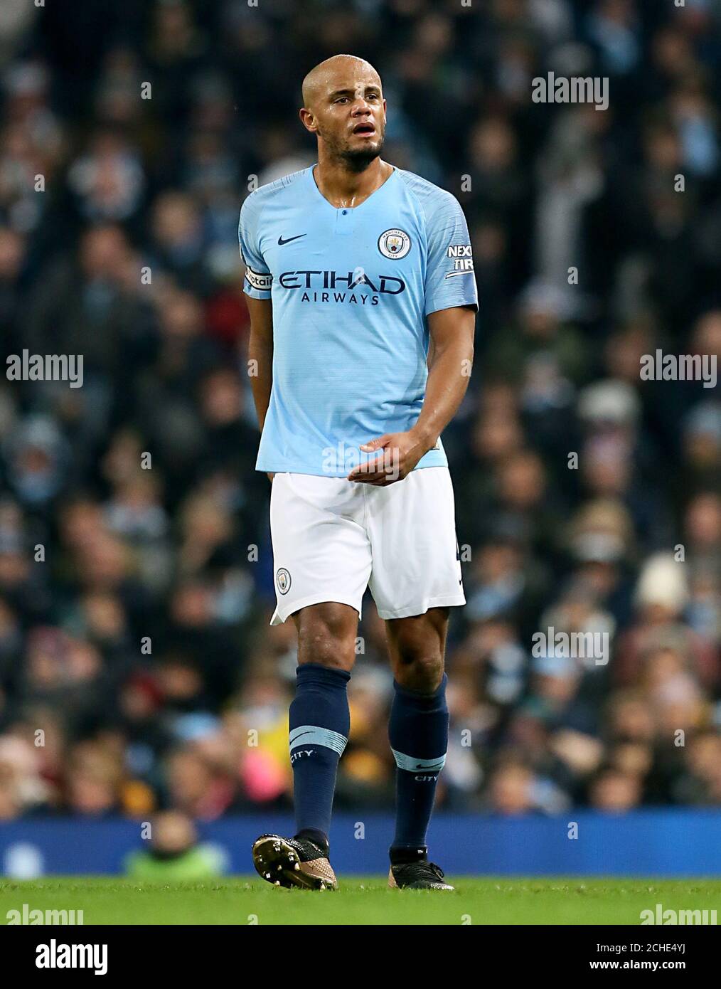 Manchester City's Vincent Kompany Stock Photo - Alamy