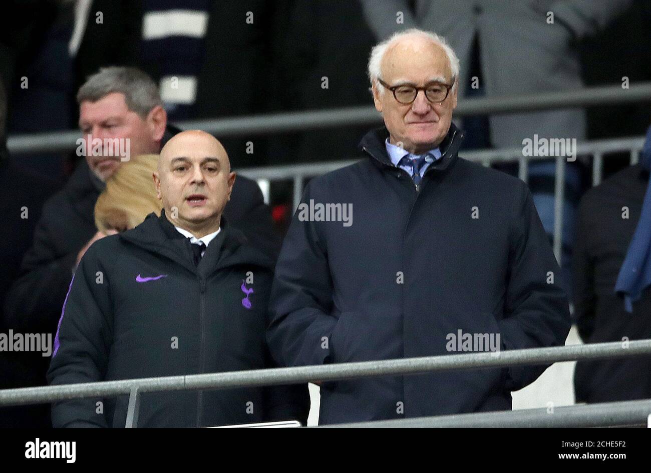Tottenham hotspur chairman daniel levy left hi-res stock photography ...
