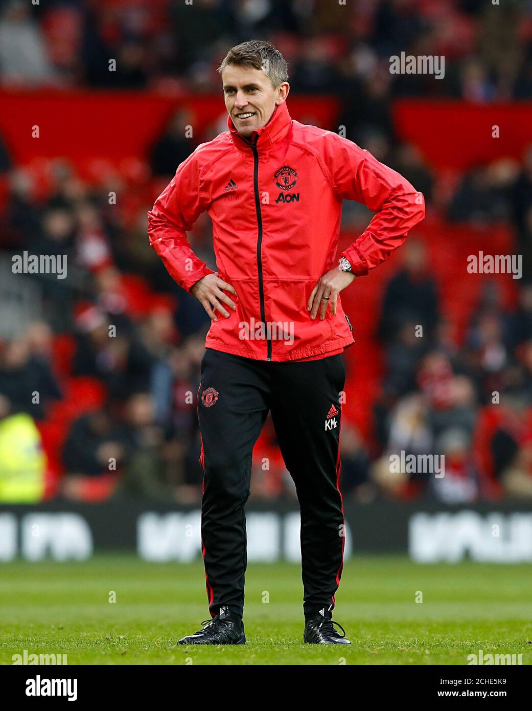 Manchester United Assistant Coach Kieran McKenna Stock Photo - Alamy