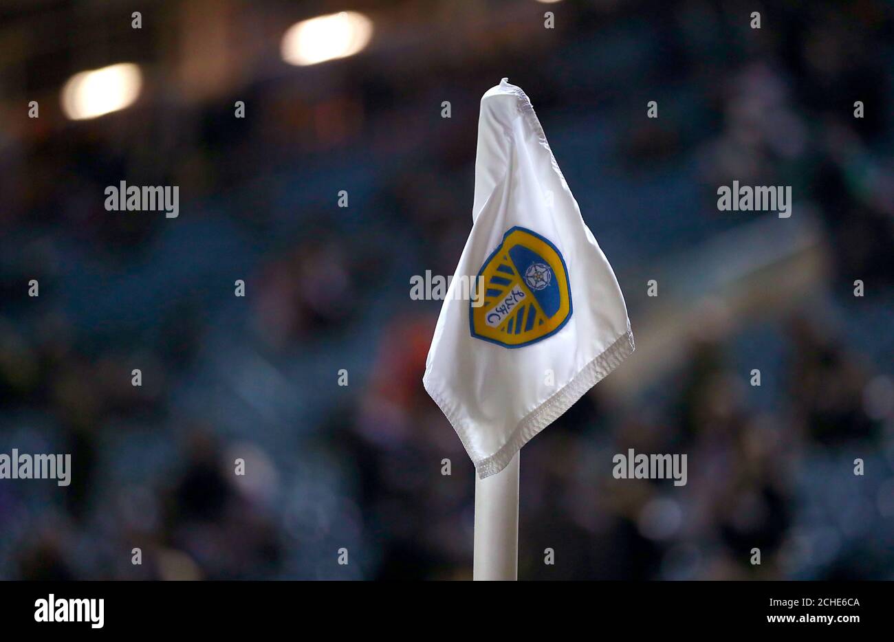Leeds united corner flag hi-res stock photography and images - Alamy