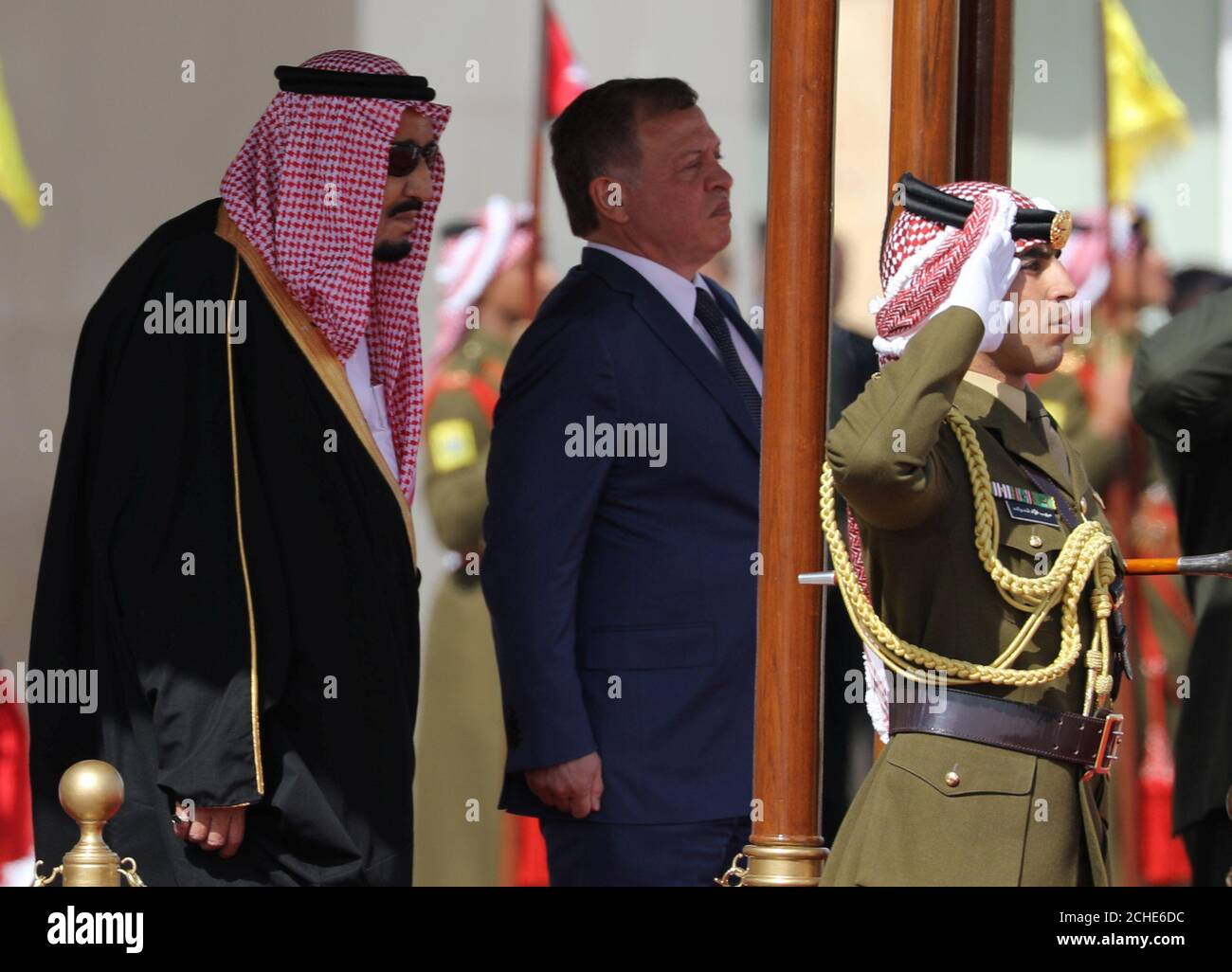 King abdullah ii jordan in hi-res stock photography and images - Alamy