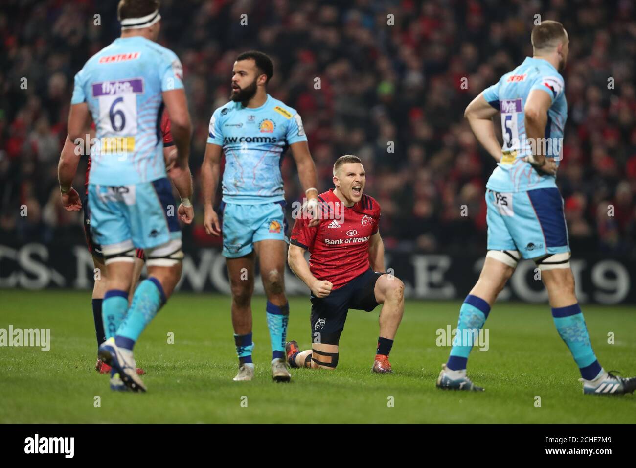 Munster's Andrew Conway during the Heineken European Challenge Cup ...
