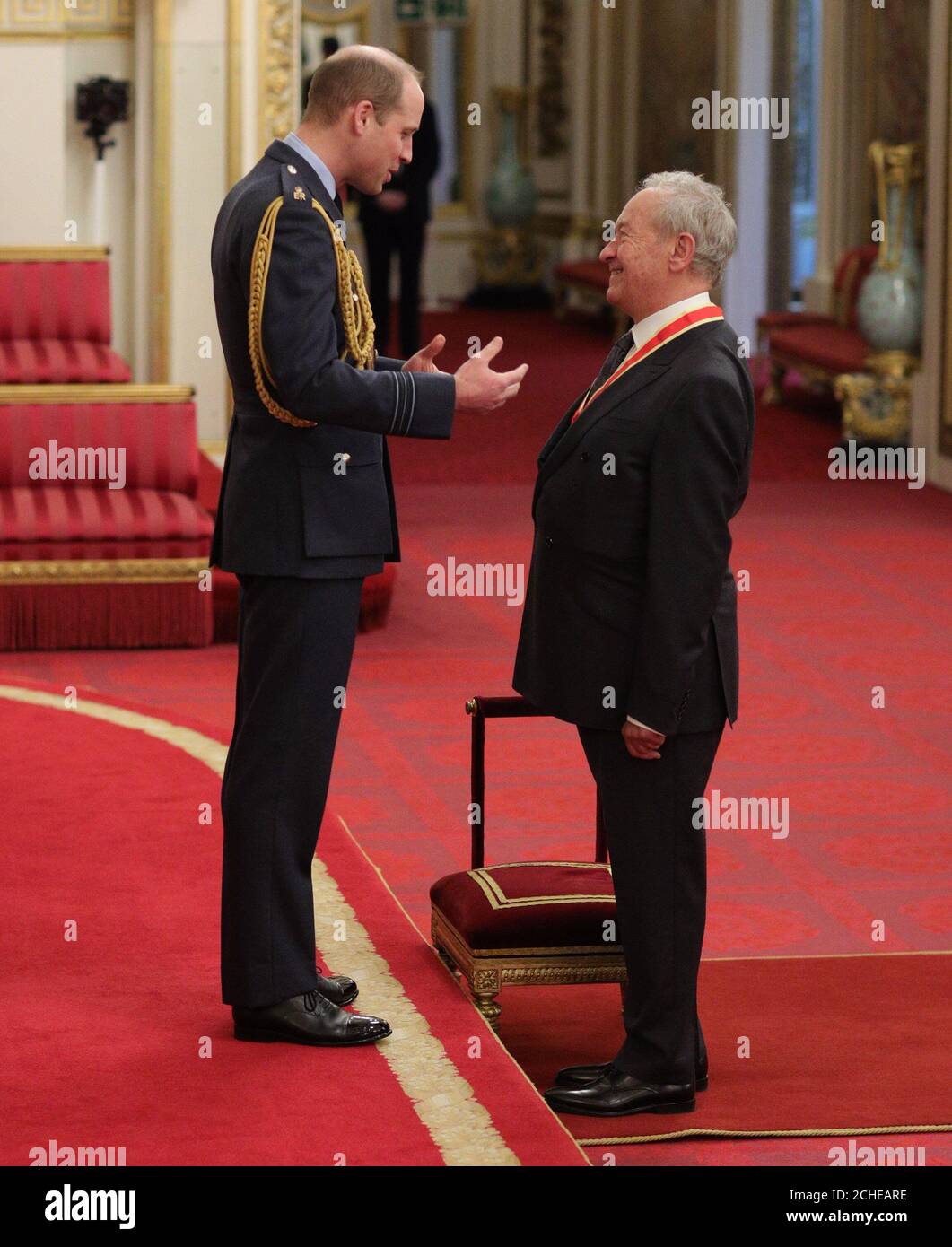 Historian and broadcaster Simon Schama is awarded a Knighthood by the ...