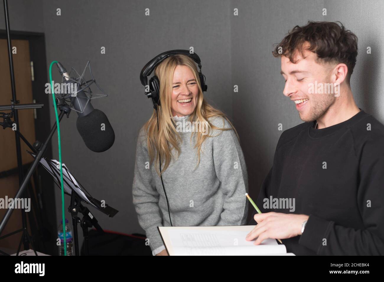 EMBARGOED TO 0001 TUESDAY FEBRUARY 12 EDITORIAL USE ONLY Broadcaster ...