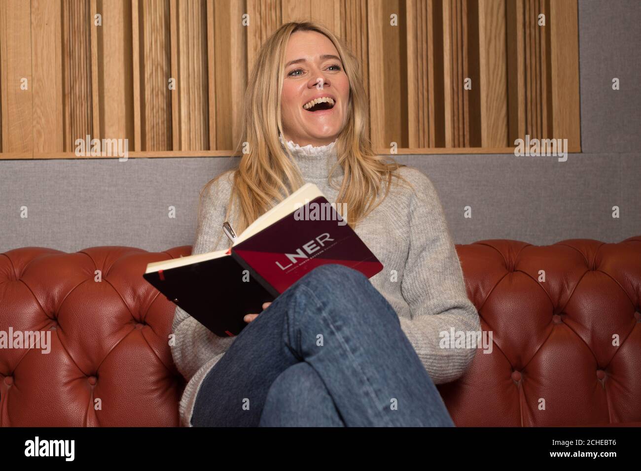 EDITORIAL USE ONLY Broadcaster Edith Bowman launches LNER's Track ...