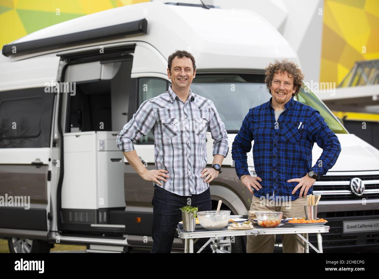 EDITORIAL USE ONLY TV presenter, Matt Allwright and celebrity chef ...
