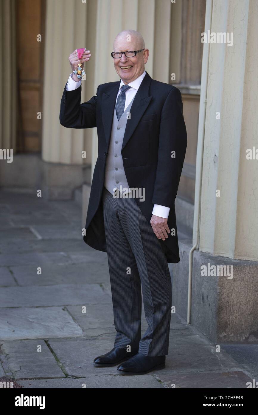 Choreographer Anthony van Laast with his CBE for services to dance ...