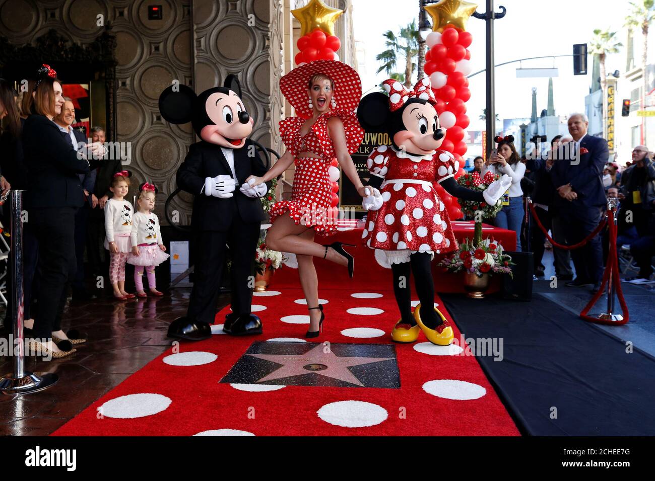 Mickey mouse walk of fame hi-res stock photography and images - Alamy