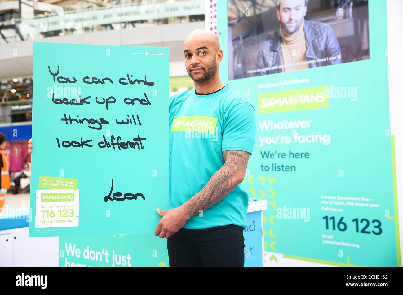 EDITORIAL USE ONLY Ex-Premier League footballer and professional boxer ...