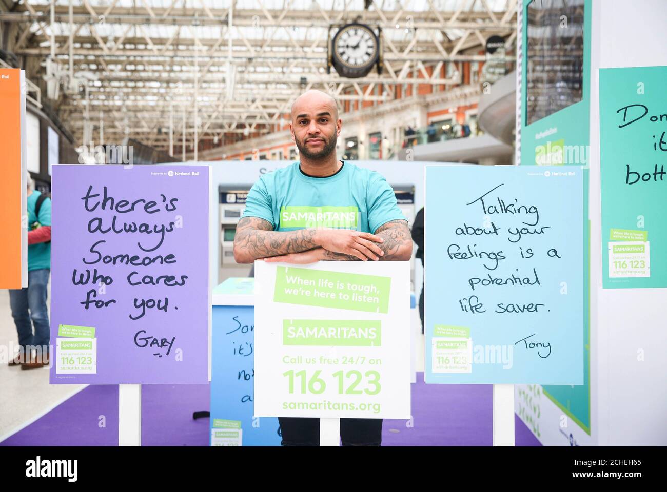 EDITORIAL USE ONLY Ex-Premier League footballer and professional boxer ...