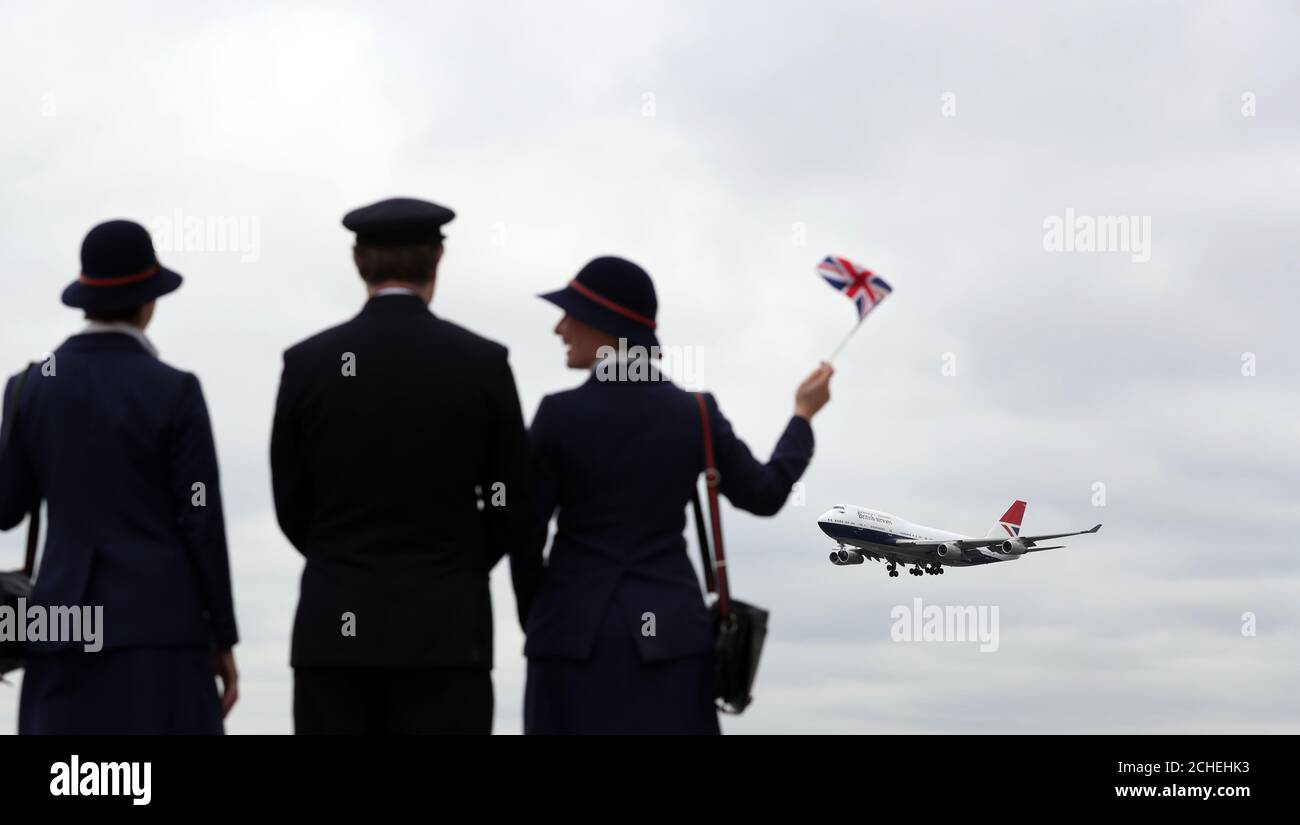 A Boeing 747 in British Airways Negus livery, part of British Airways ...