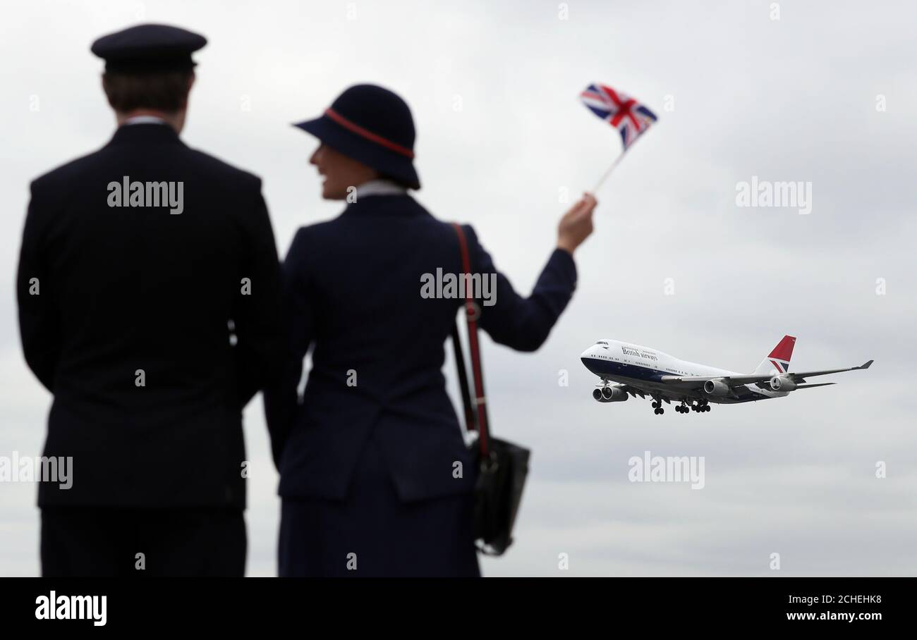 A Boeing 747 in British Airways Negus livery, part of British Airways ...