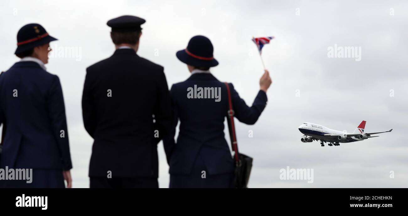 A Boeing 747 in British Airways Negus livery, part of British Airways ...
