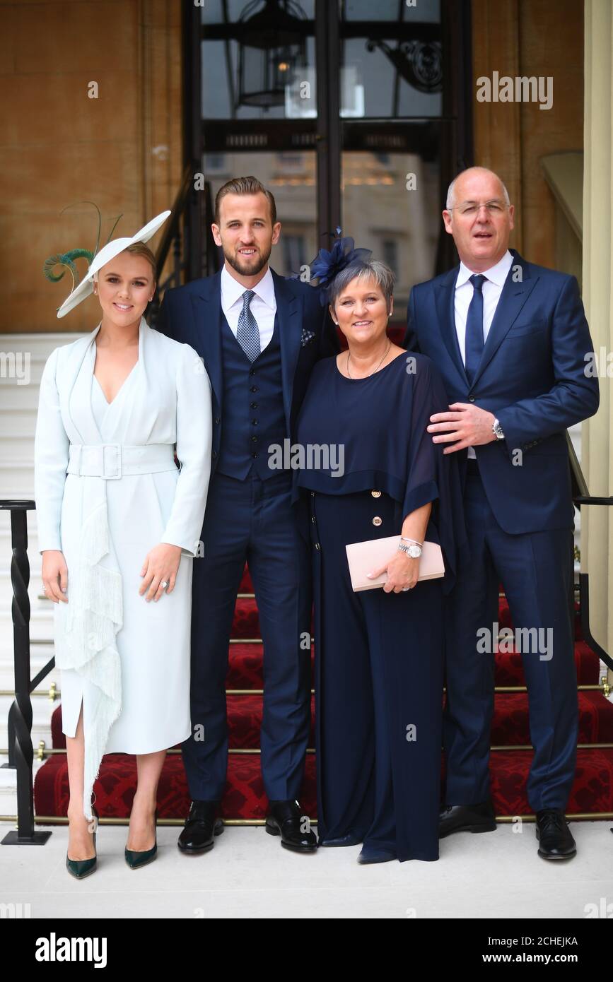 England football captain and Tottenham Hotspur player Harry Kane with ...