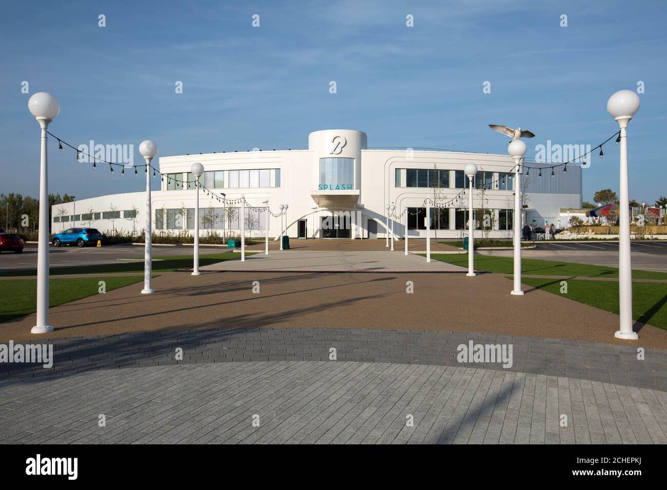 EDITORIAL USE ONLY General views of the new 'Splash' £40m Swimming pool ...