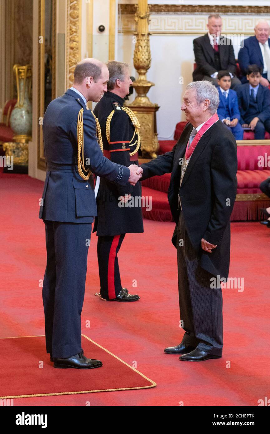 Mr. Nicholas Mason from London is made a CBE (Commander of the Order of ...