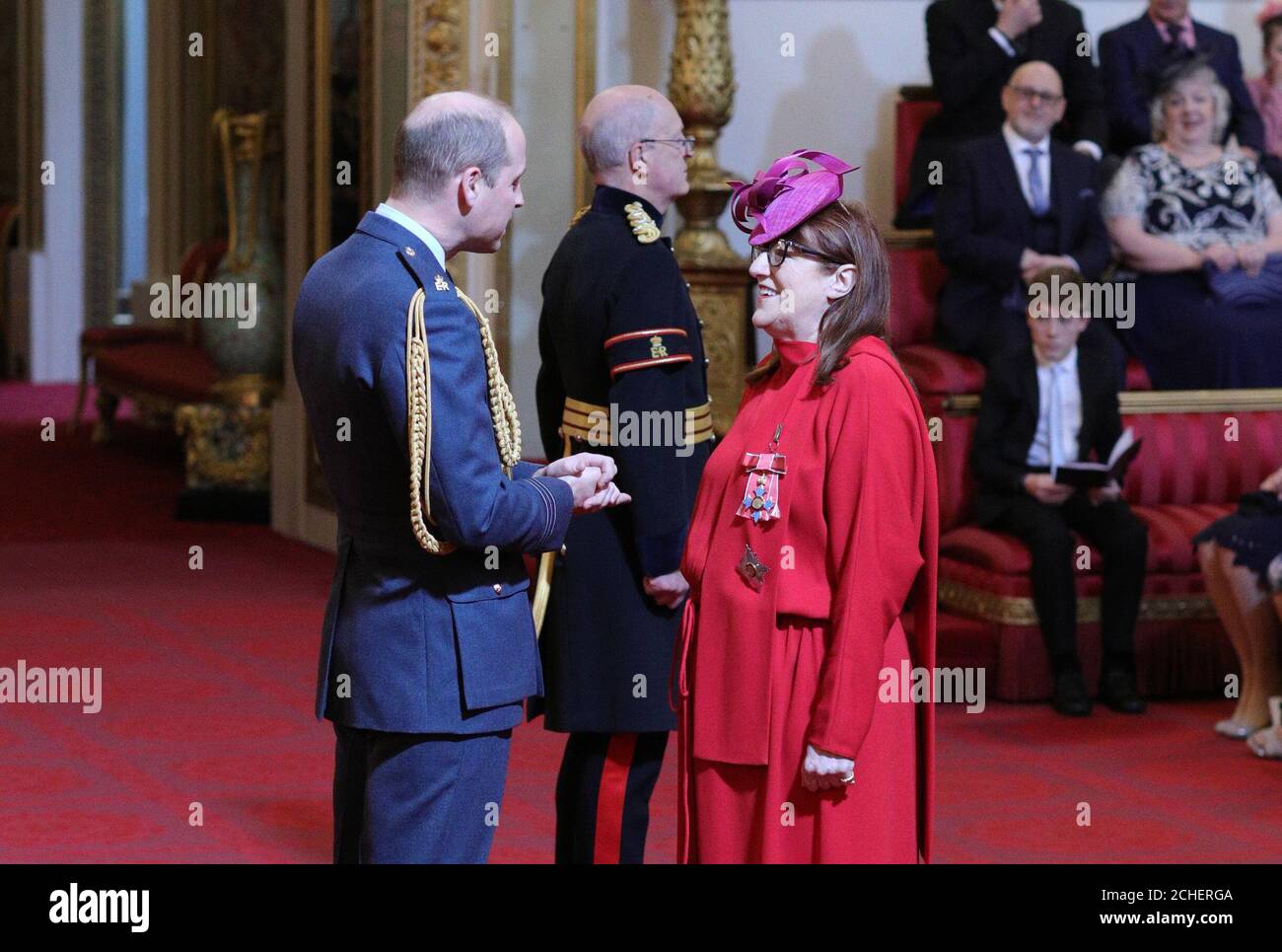 Dame Glenda Bailey is made a Dame Commander of the British Empire by ...