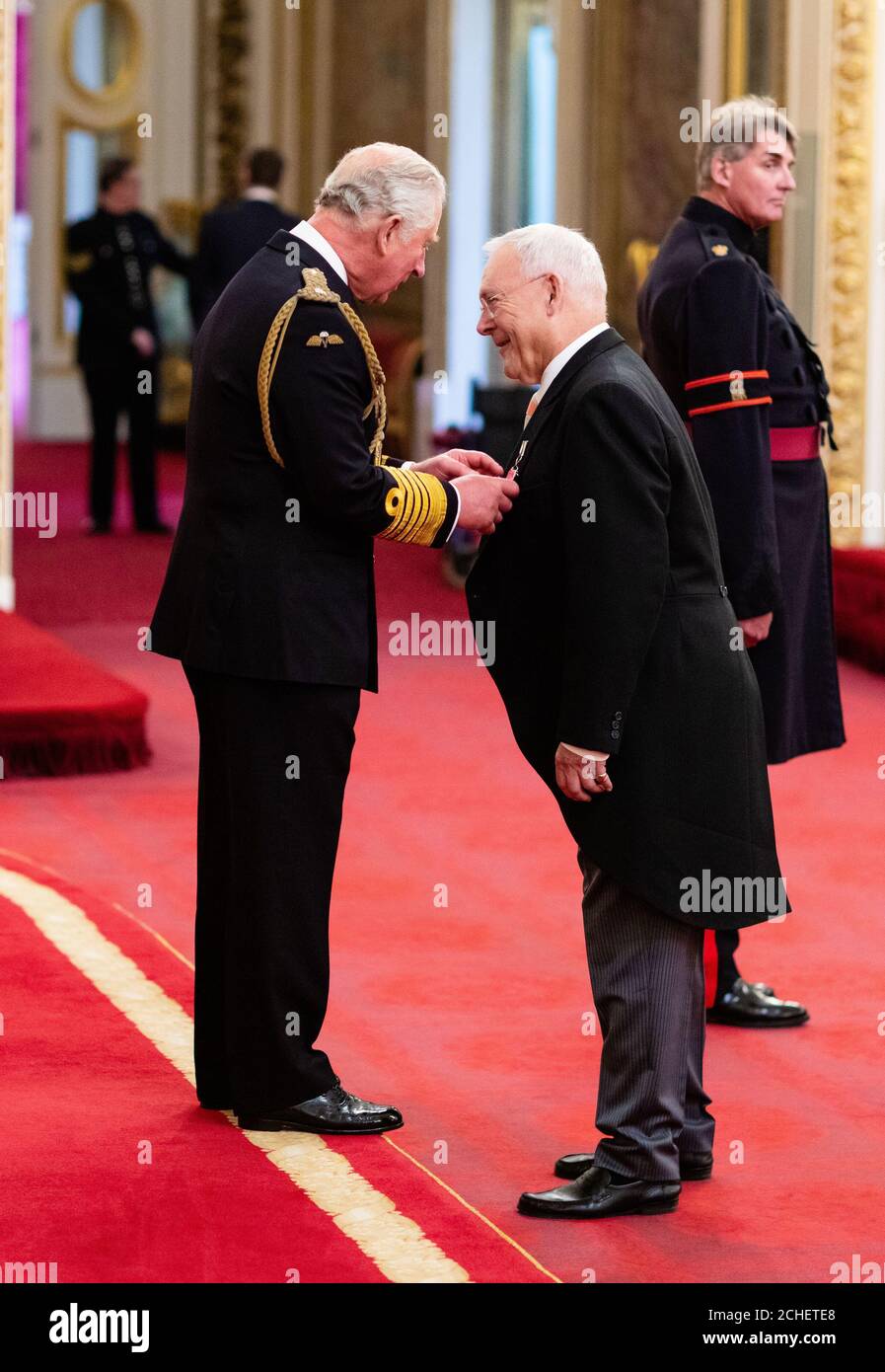 Mr. Gary Newbon from Solihull is made an MBE (Member of the Order of ...