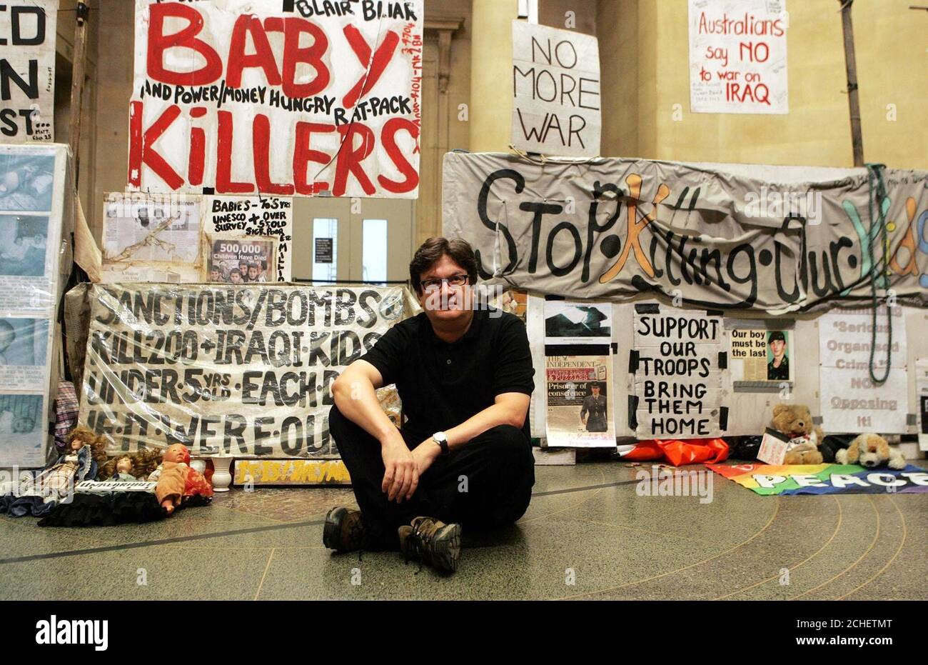 Mark wallinger state of britain hi-res stock photography and images - Alamy