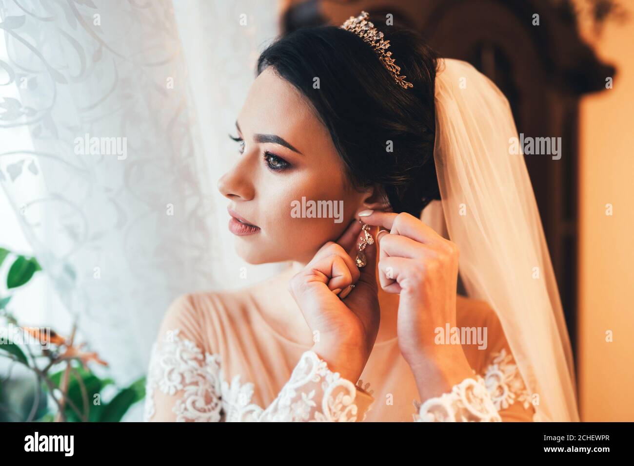 Bridal dressing room hi-res stock photography and images - Alamy