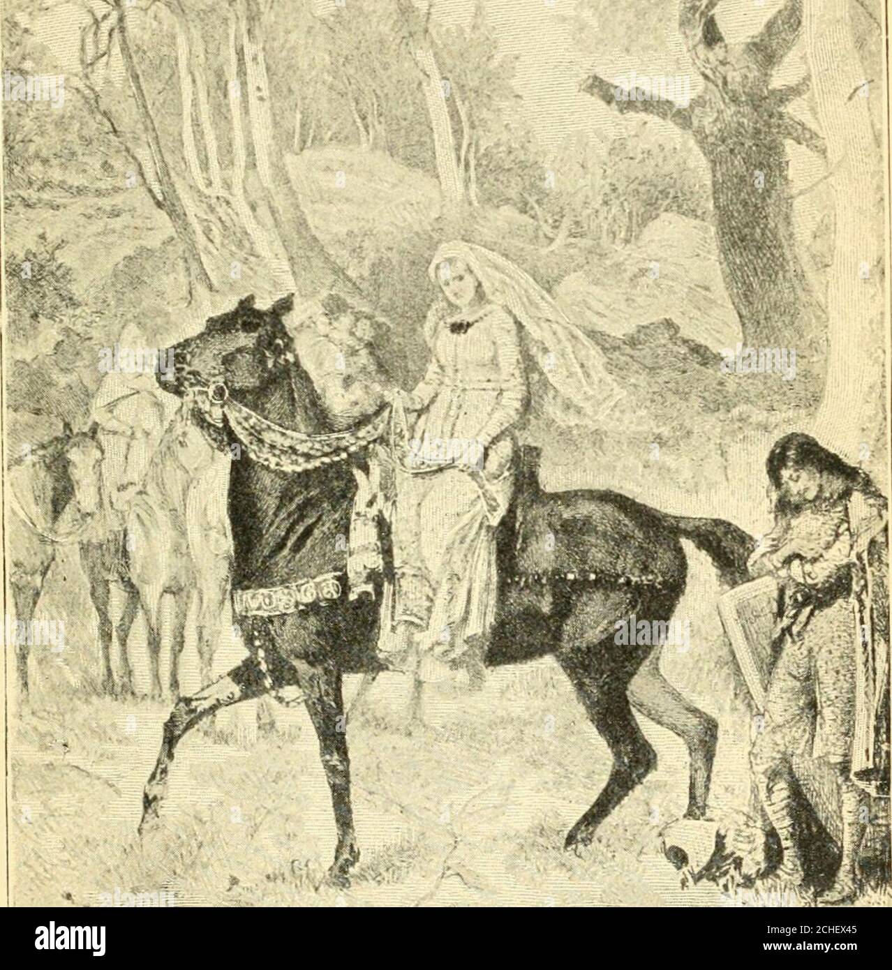 Ivanhoe knight rowena hi-res stock photography and images - Alamy