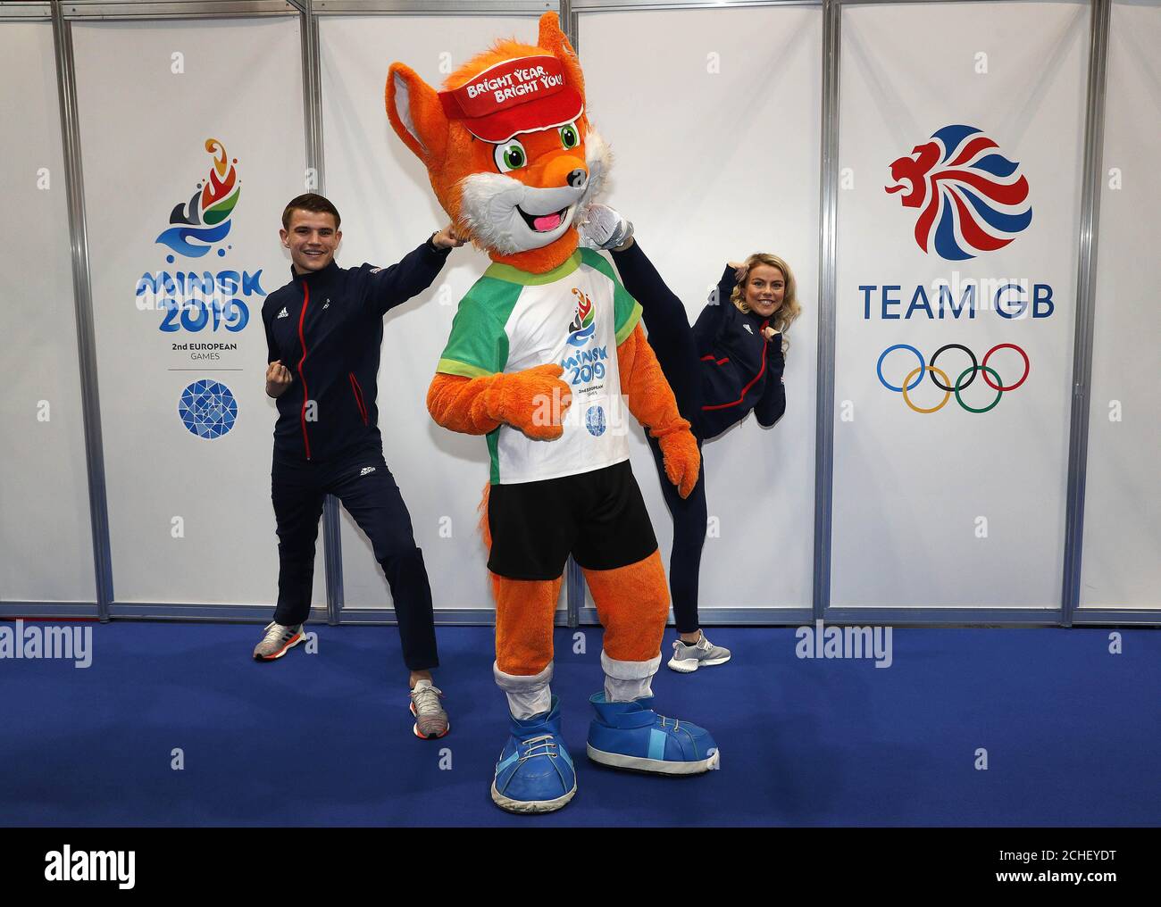 Team gb karate members amy connell hi-res stock photography and images ...