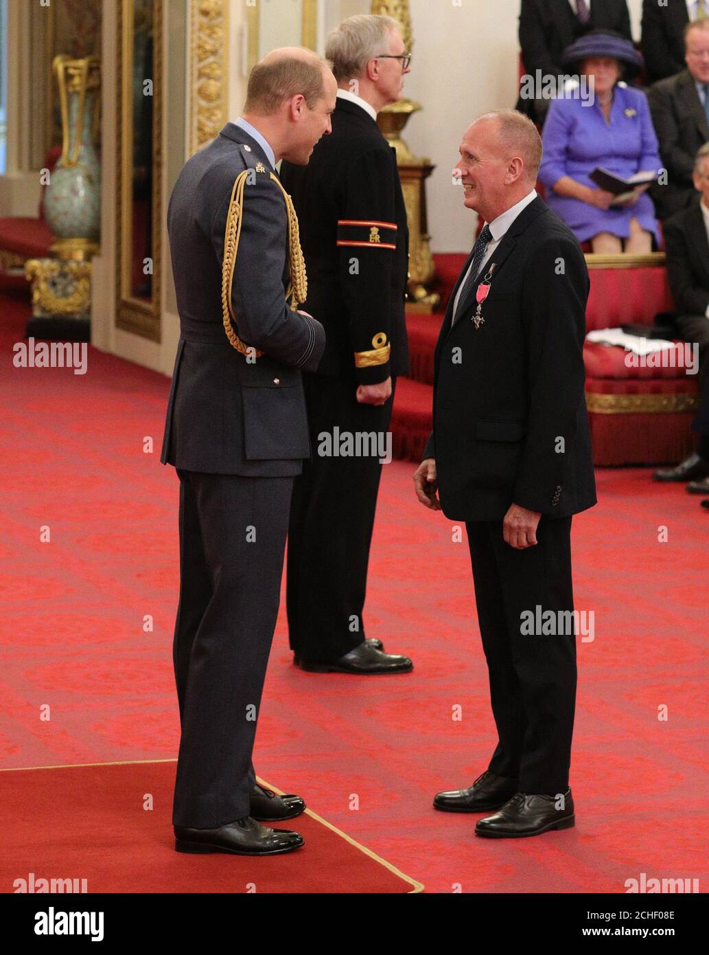 Vernon Unsworth from London is made an MBE (Member of the Order of the ...