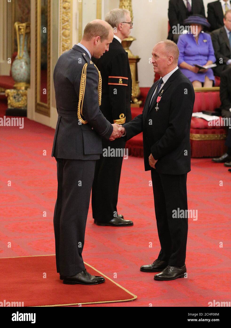 Vernon Unsworth from from St Albans is made an MBE (Member of the Order ...