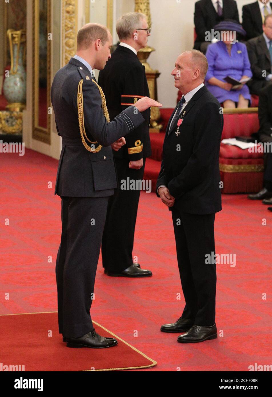 Vernon Unsworth from from St Albans is made an MBE (Member of the Order ...