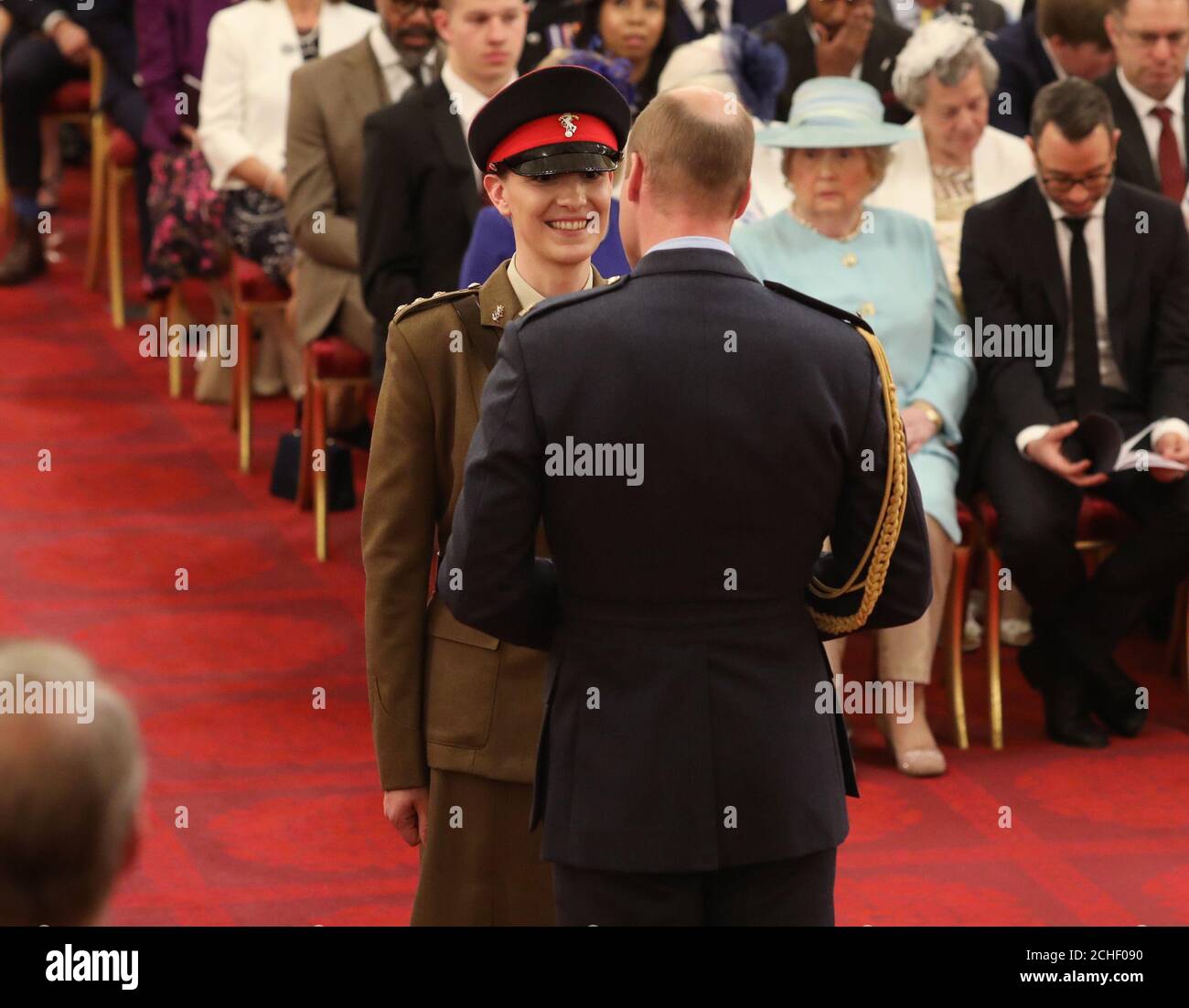 Captain Hannah Graf, Royal Electrical and Mechanical Engineers, is made ...