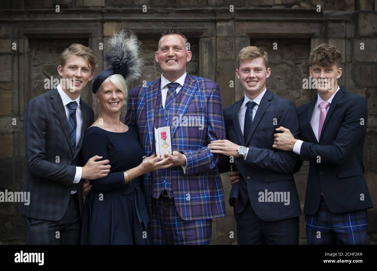 Former Scotland Rugby international and Motor Neurone campaigner Doddie ...