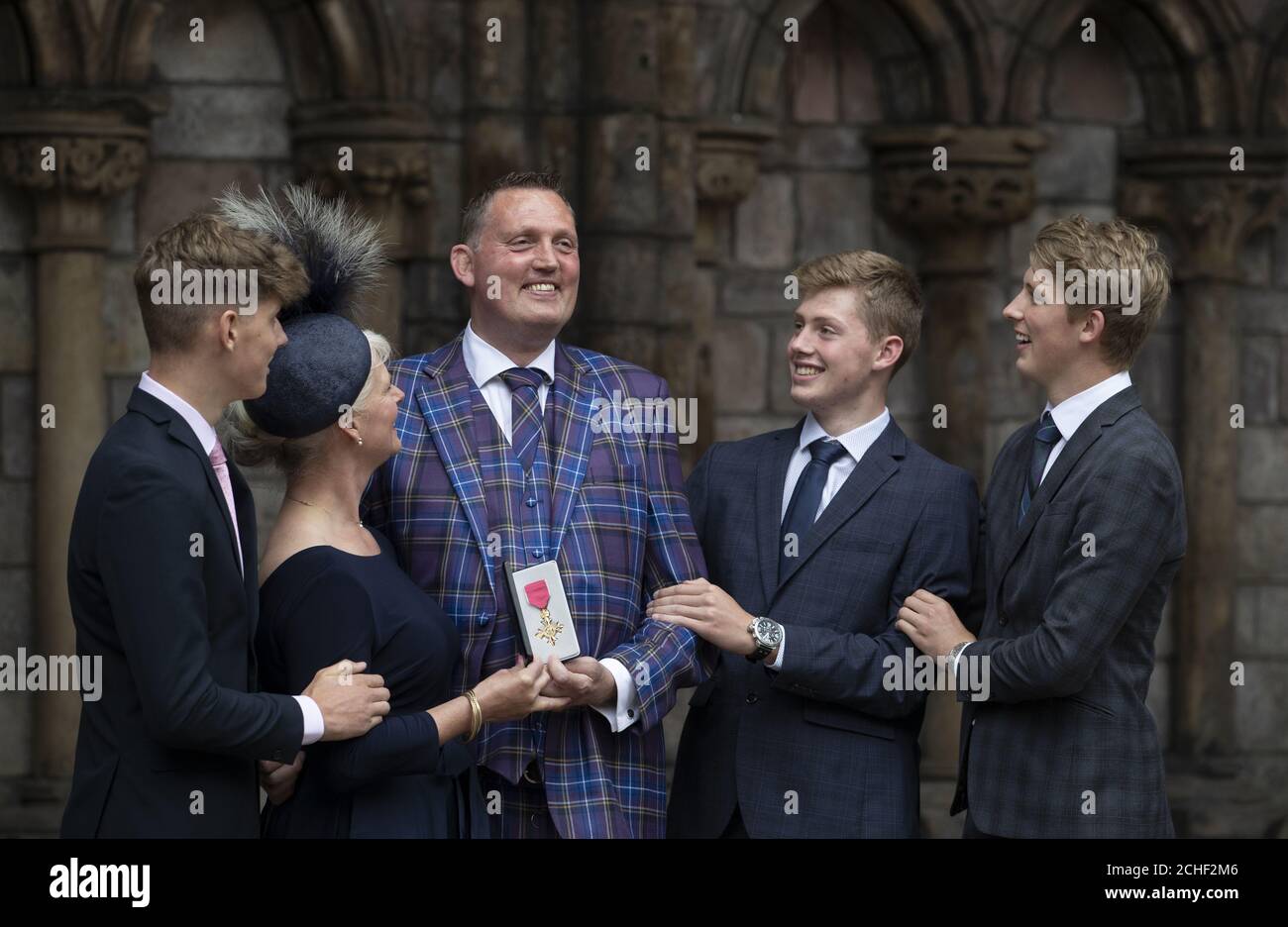Former Scotland Rugby international and Motor Neurone campaigner Doddie ...