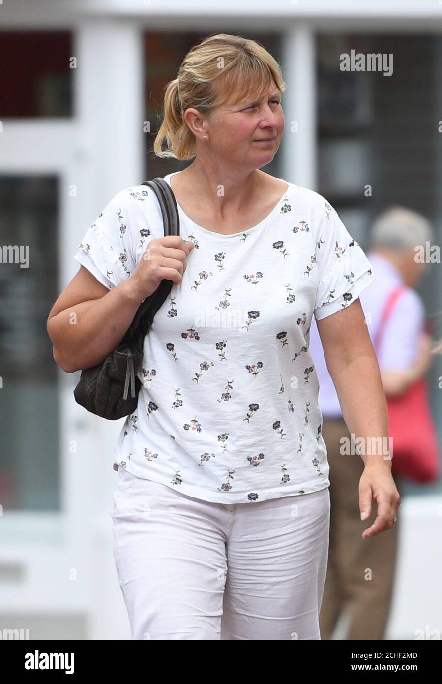 Head zoo keeper Katherine Adams outside Huntingdon Town Hall, during ...