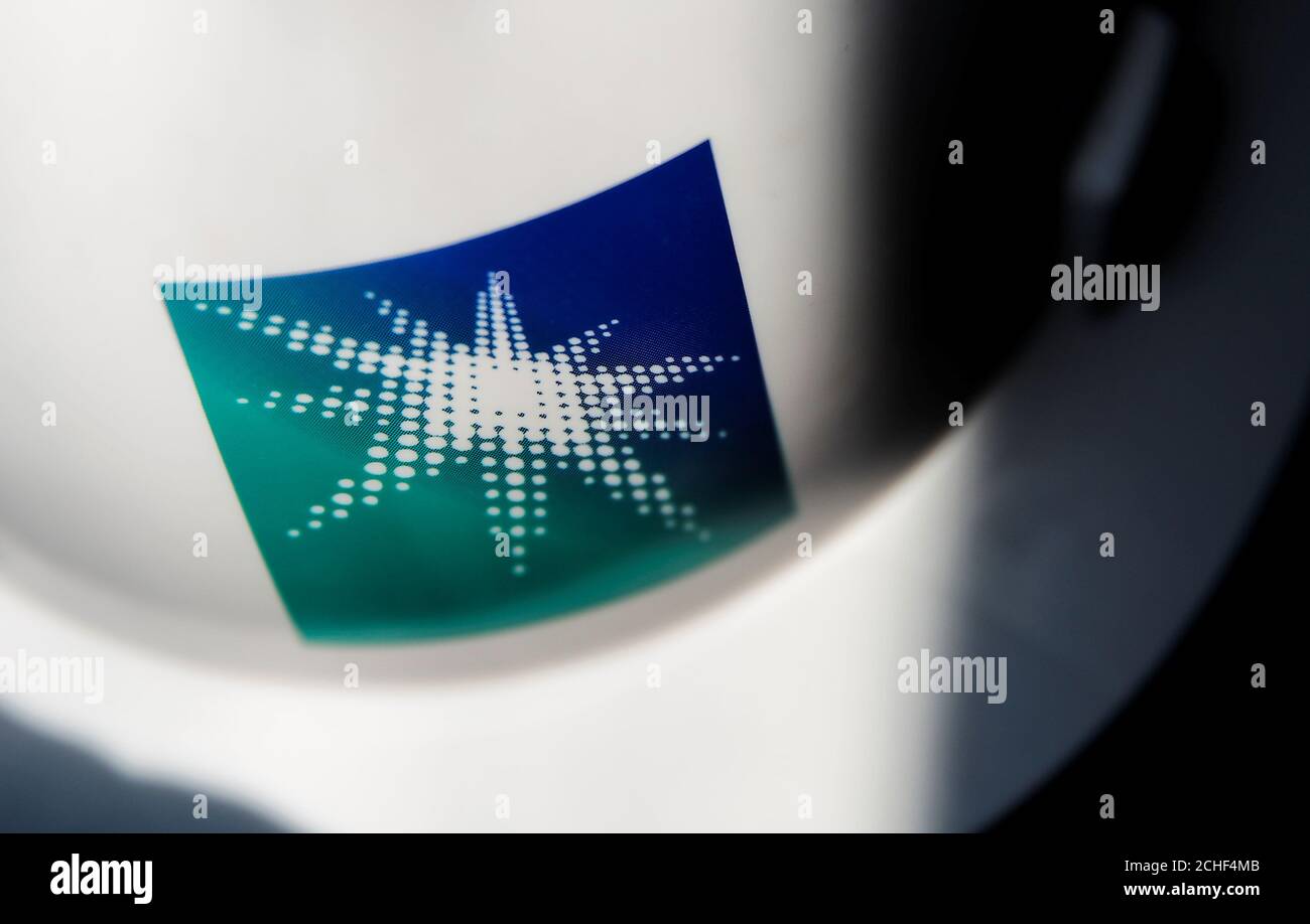 Aramco logo hi-res stock photography and images - Alamy