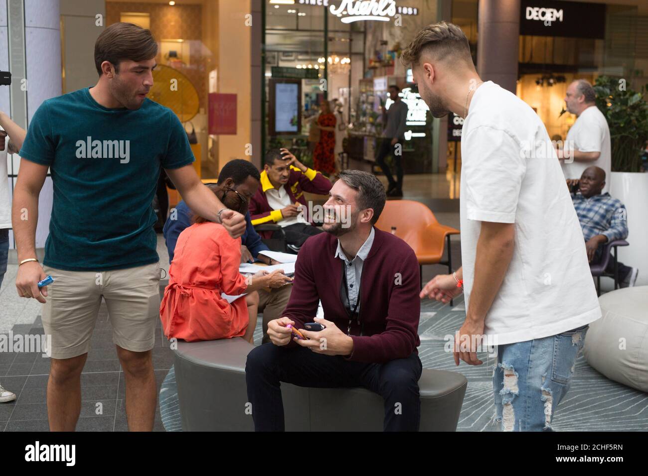 EMBARGOED TO 0001 TUESDAY JULY 30 EDITORIAL USE ONLY Former Love Island ...