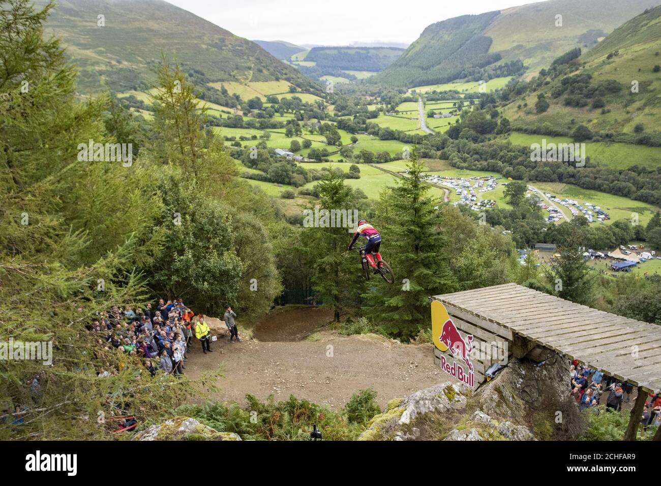 EDITORIAL USE ONLY Britain's Harry Molloy participates in the Red Bull ...