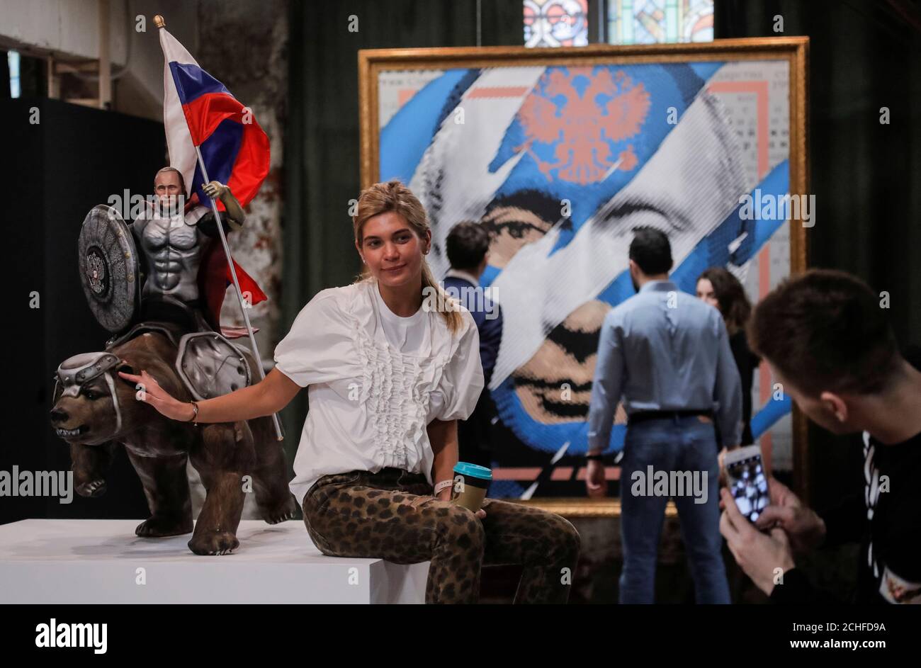 Russian president vladimir putin riding hi-res stock photography and ...